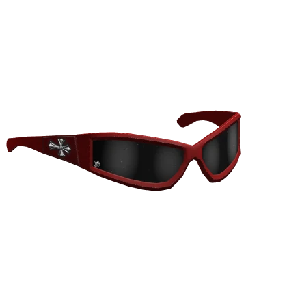 Red Chrome Glasses | Roblox Item - Rolimon's