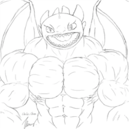Buff Toothless