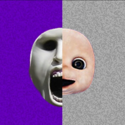Slendytubbies: Tinky Winky / Guardian face