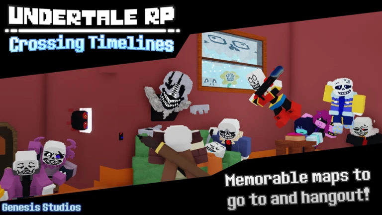 Undertale RP: Cruzando Linhas de Tempo - Roblox