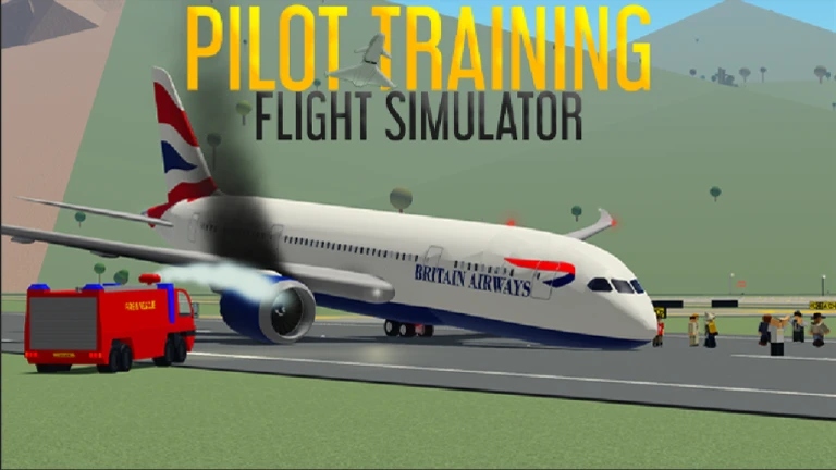 조종사 훈련 비행 시뮬레이터 Roblox