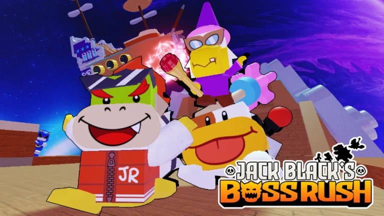 BOSS RUSH & KNUCKLES de Jack Black - Roblox