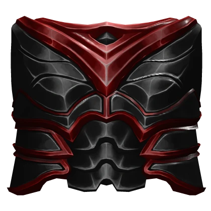 [PBR] Red & Black Armored Chestplate | Roblox Item - Rolimon's
