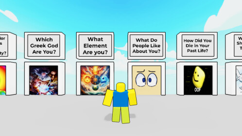 Fais-moi un quiz - Roblox