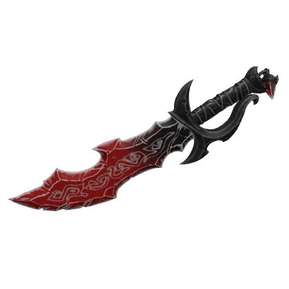 Rune Sword - Demon Red and Black | Roblox Item - Rolimon's