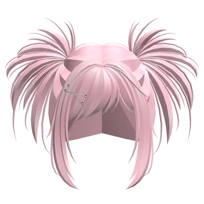 Cyber Y2K Pigtails (Pink) | Roblox Item - Rolimon's