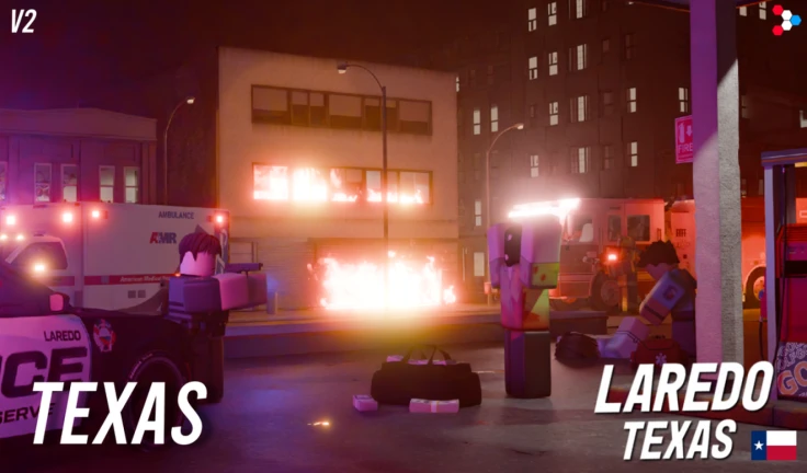 [ 향상됨!] 라레도 TX, 보더 RP V2 - Roblox