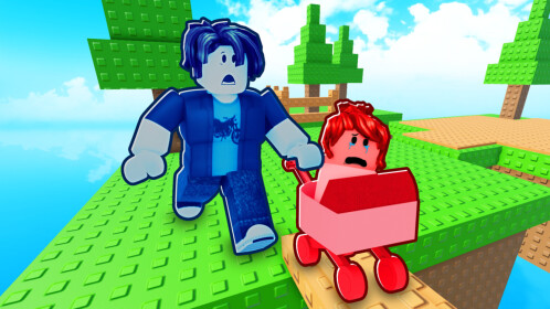 Porter un bébé [Obby 2 joueurs] - Roblox