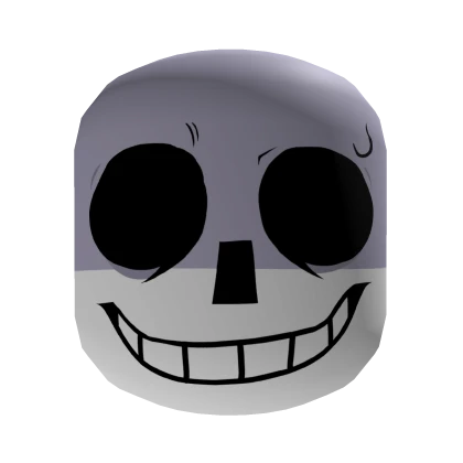 Dust Sans Face [ Snowdin ] 💀 | Roblox Item - Rolimon's