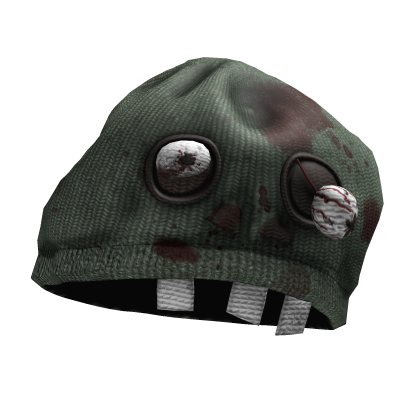 knitted zombie beanie falling off - Roblox