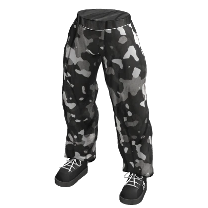 Cargo pants baggy Camo w/ Shoes | Roblox Item - Rolimon's