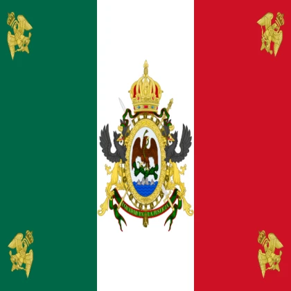 Imperial Mexico Flag