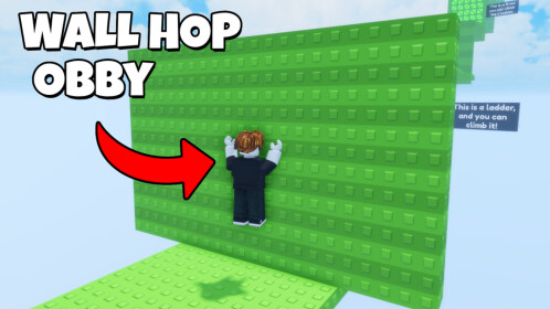 HARD Wall Hop Stage Obby - Roblox