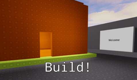 Building with Btools - Roblox