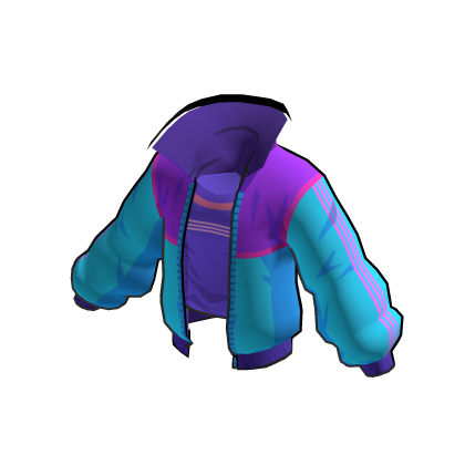 adidas Blue Purple Top - Roblox