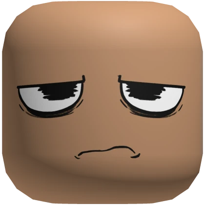 grumbly boy face | Roblox Item - Rolimon's