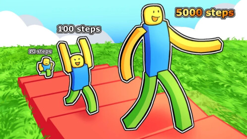 Every Step You Get +1 Height - Roblox