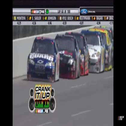 NASCAR COT Drafting cars