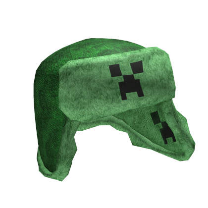 Topi Monster Menyeramkan Hijau - Roblox