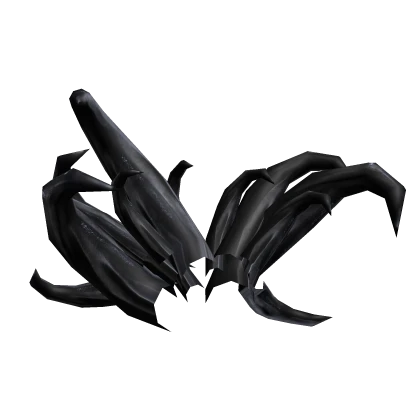 Black Symbiote's Back Spikes | Roblox Item - Rolimon's
