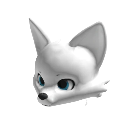 Furry Fox (White) - Dynamic Head | Roblox Item - Rolimon's
