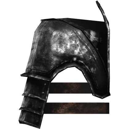 Silver Medieval Knight Right Pauldron | Roblox Item - Rolimon's