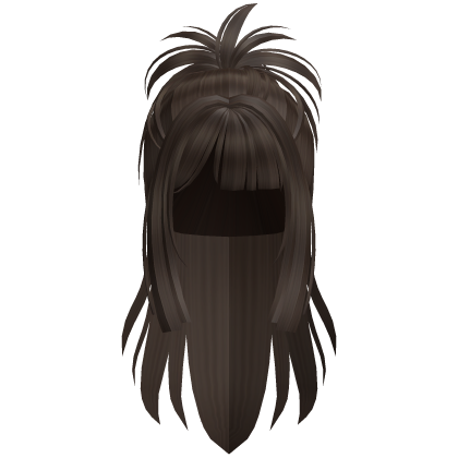 y2k messy high ponytail - Roblox