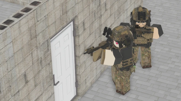 Espace blanc - test de pistolet CQB | Jouez sur Roblox