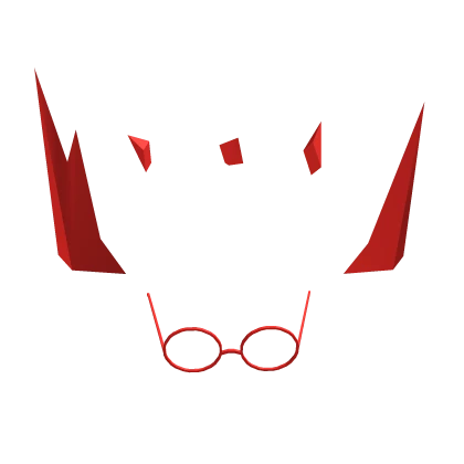 Red Glasses with Shards. | Roblox Item - Rolimon's