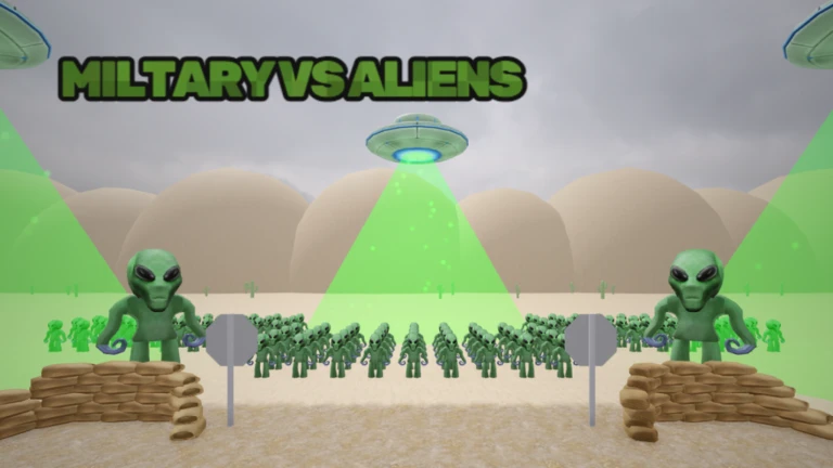 Military VS Aliens 2 - Roblox