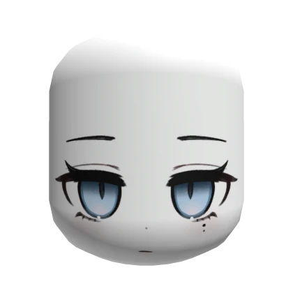 Fearless Princess Face (Blue) | Roblox Item - Rolimon's