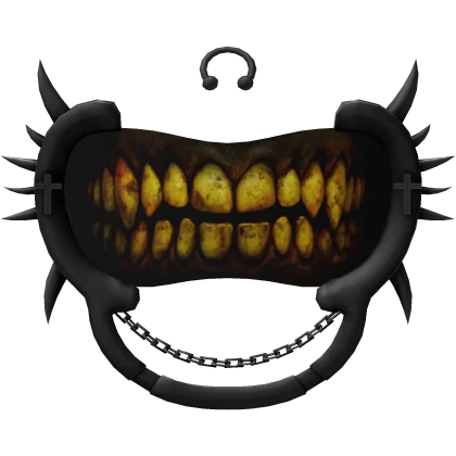 Dental Mouth Opener Spikey Teeth Nose Piercing Roblox Item Rolimon S