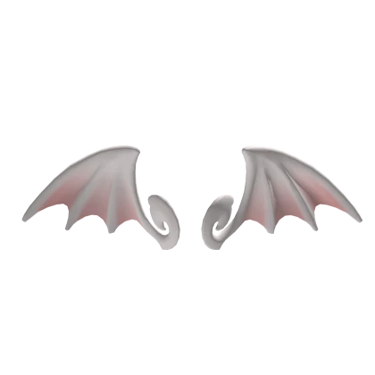cute pink and white dragon kami bat demon wings | Roblox Item - Rolimon's