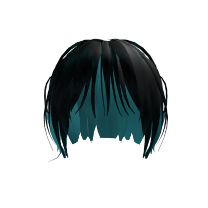 Sua Alien Stage blue n black Hair 2.0 | Roblox Item - Rolimon's