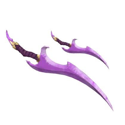 Two Neon Pink Daggers | Roblox Item - Rolimon's