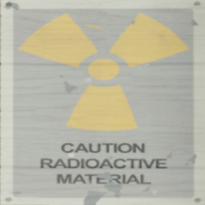( tf2 ) radioactive material sign texture