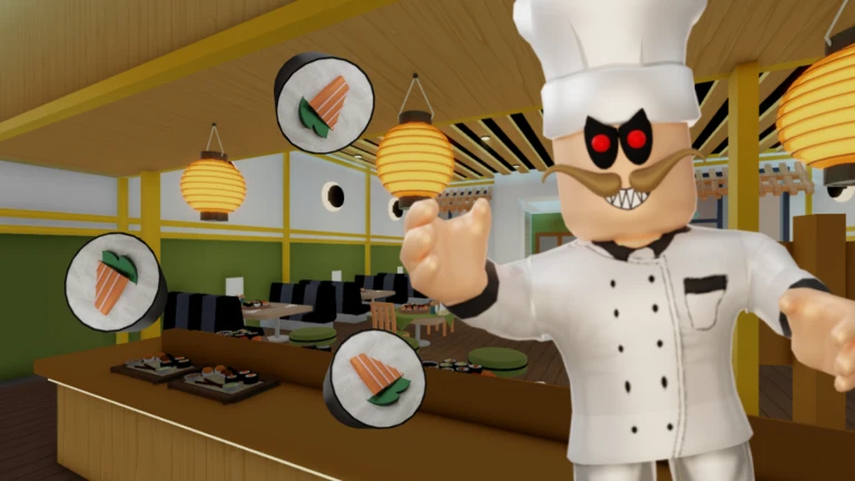 Escape Evil Suhi Chef OBBY! (NEW) - Roblox