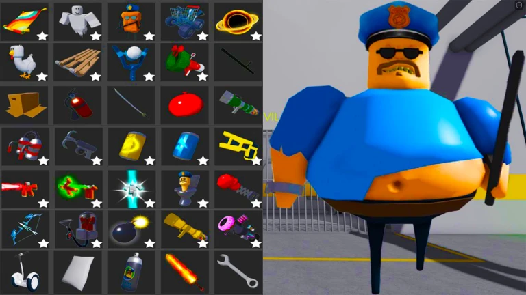 [¡CON EQUIPO!] ¡EL POLICÍA ESCAPA DE LA PRISIÓN! - Roblox