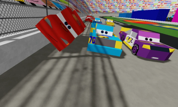 Disney Pixar Cars Motor Speedway Of South - Roblox