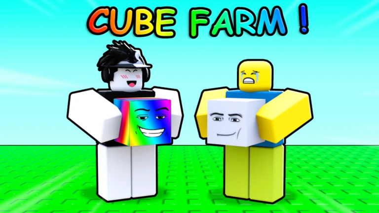¡Granja de cubos! [Viejo] - Roblox