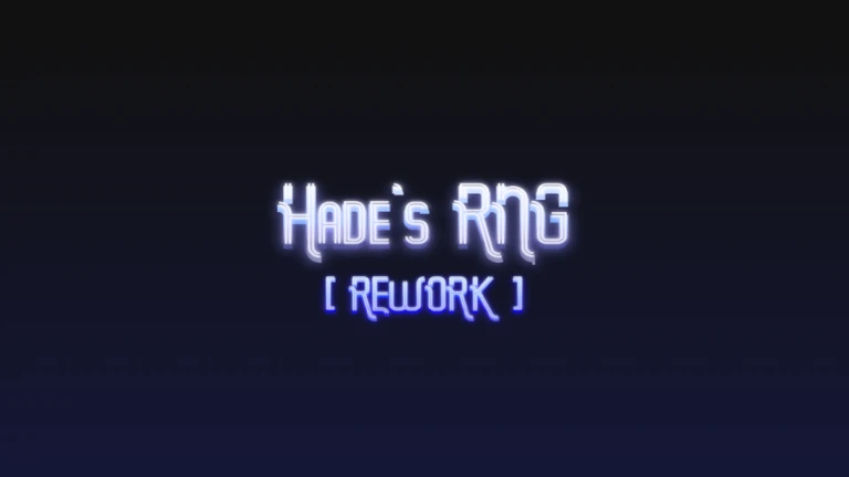 [버그수정] Hade's RNG Rework - Roblox