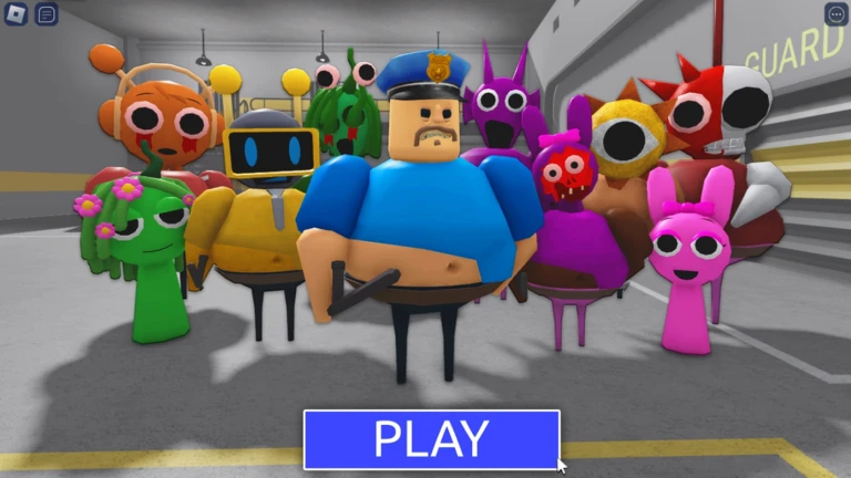 PRISÃO DE SPRUNKI! (Obby) - Roblox