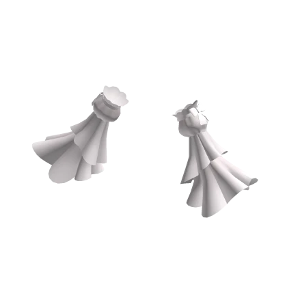 Long Ruffled Sleeves White ♥ | Roblox Item - Rolimon's