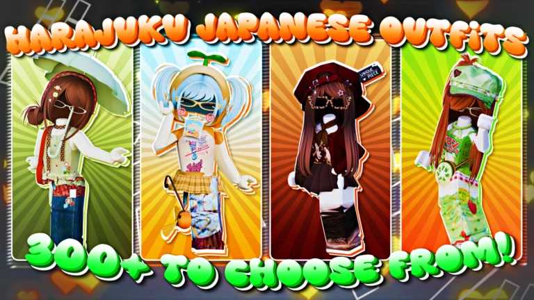 [NUEVO! ] Harajuku Japanese Outfit Ideas - Roblox