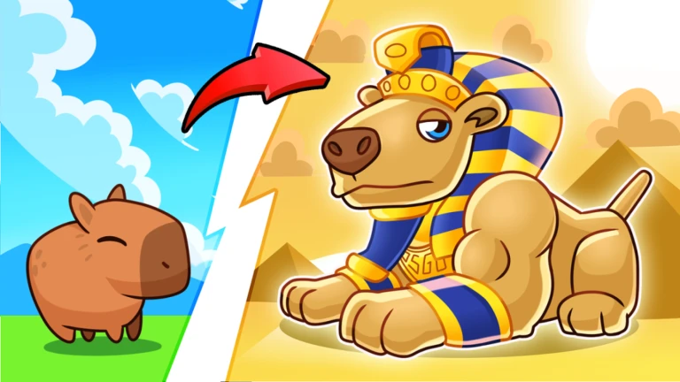 Évolution de Capybara - Roblox