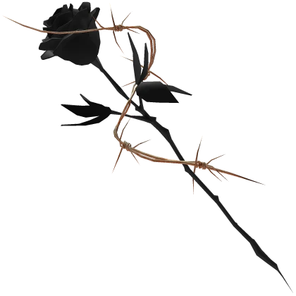 Black Rose w/ Bronze | Roblox Item - Rolimon's