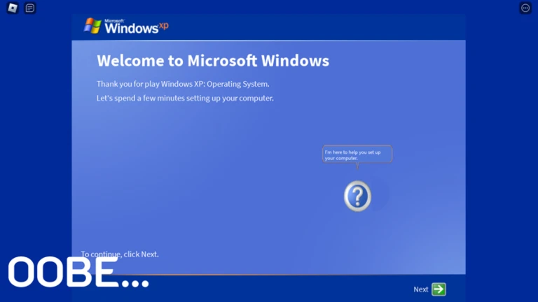 Simulador Windows XP - Roblox