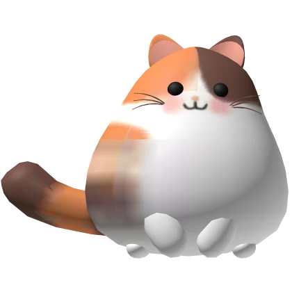 ୨★୧Cute fat cat with brown and orange spots | Roblox Item - Rolimon's