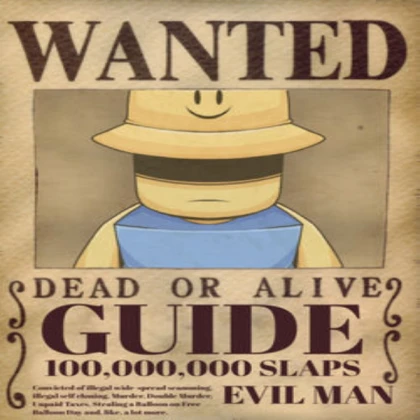 Guide wanted poster