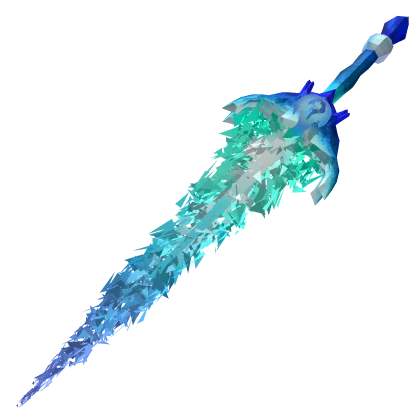 blue fire sword